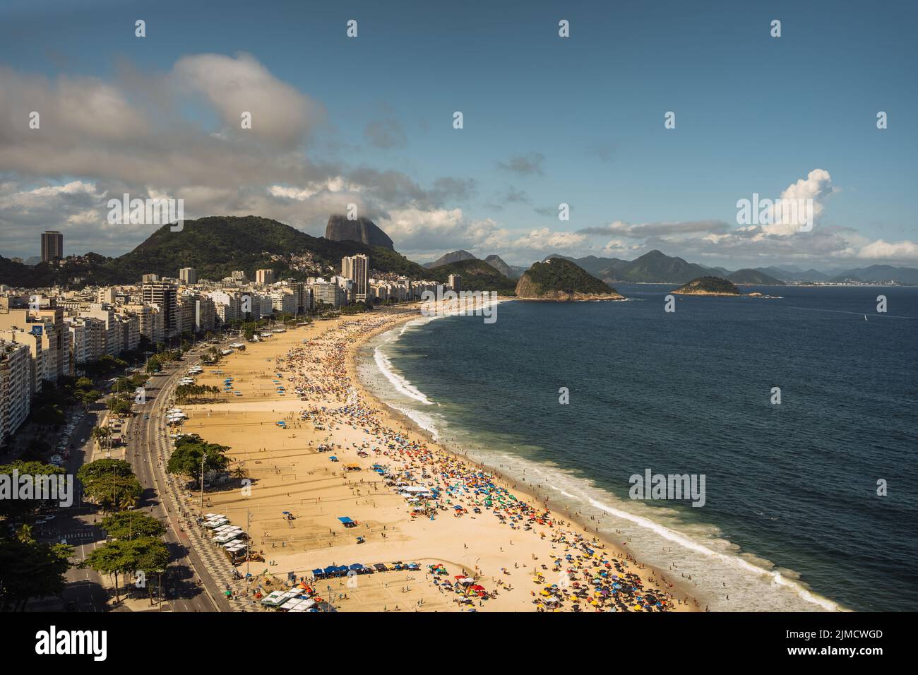 Rio de Janeiro beach. View from a height Stock Photo - Alamy
