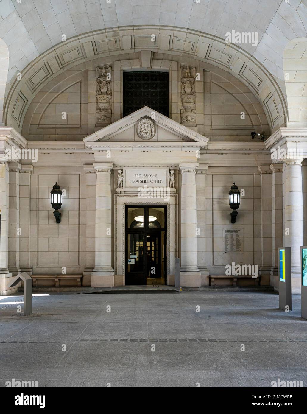 Prussian State Library Berlin, Unter den Linden, Berlin-Mitte, Germany ...