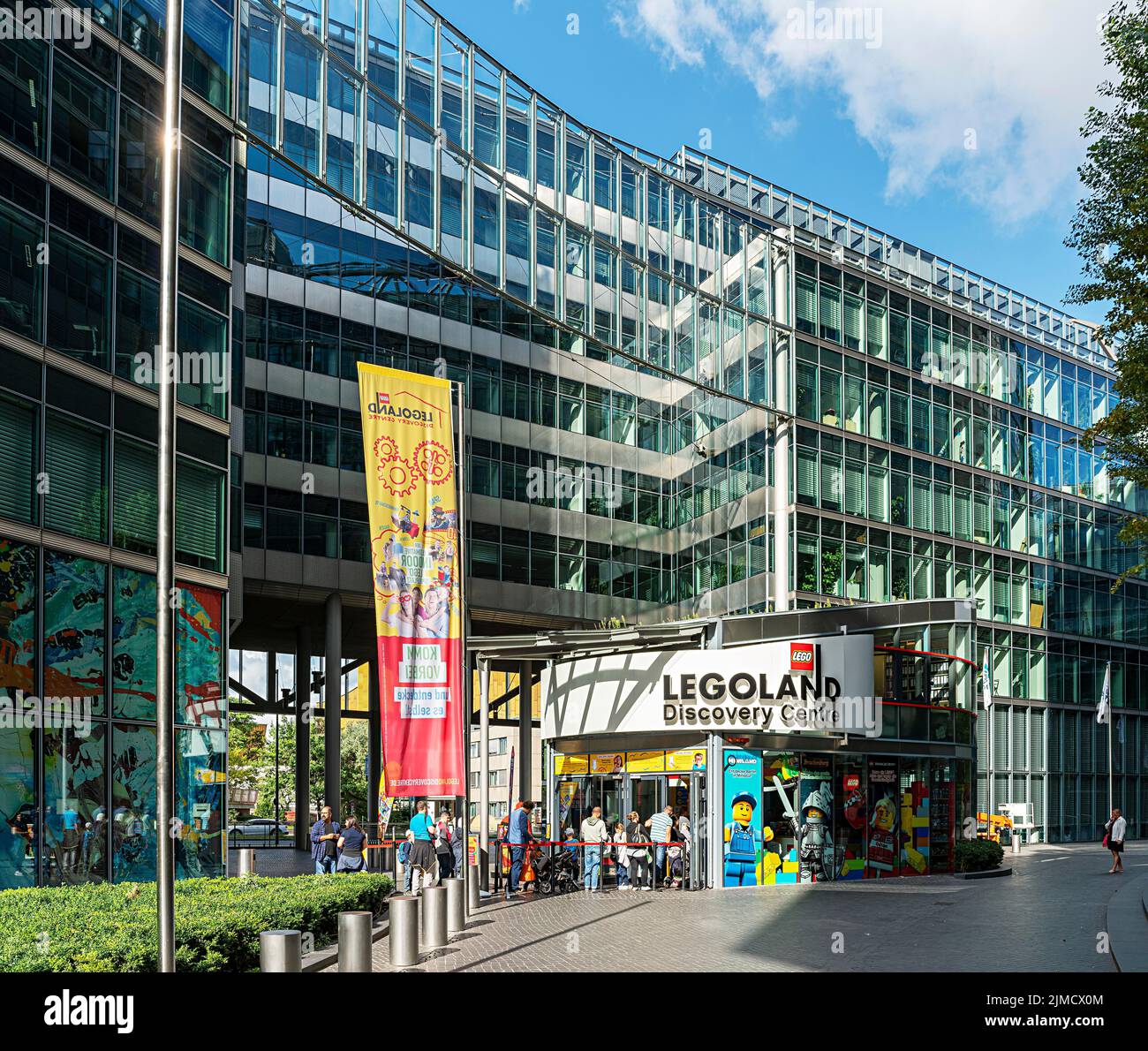 Entrance to Legoland at the Sony Center, Potsdamer Platz, Berlin ...