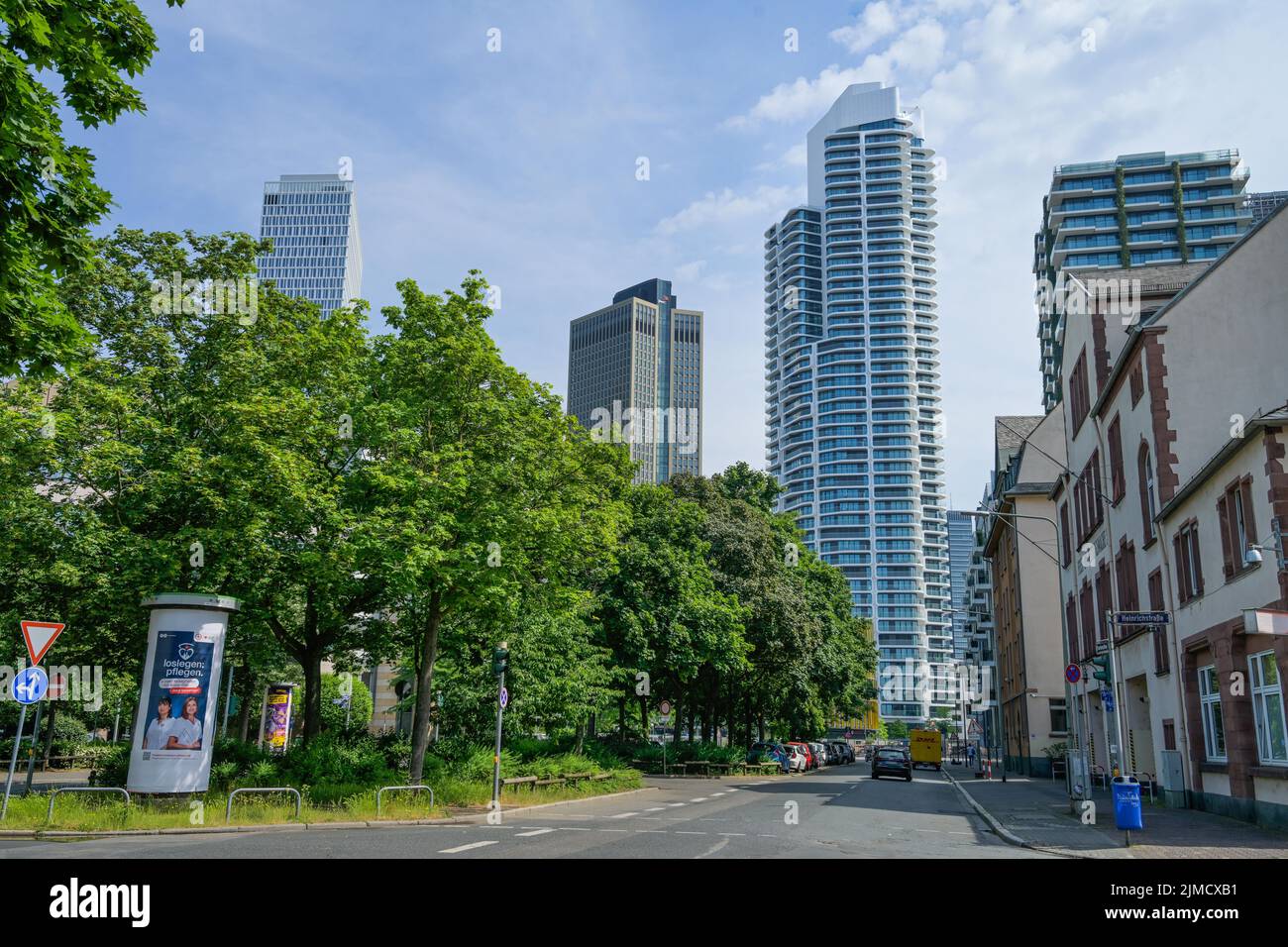 Residential high-rise, Grand Tower, Frankenallee, Frankfurt am Main ...