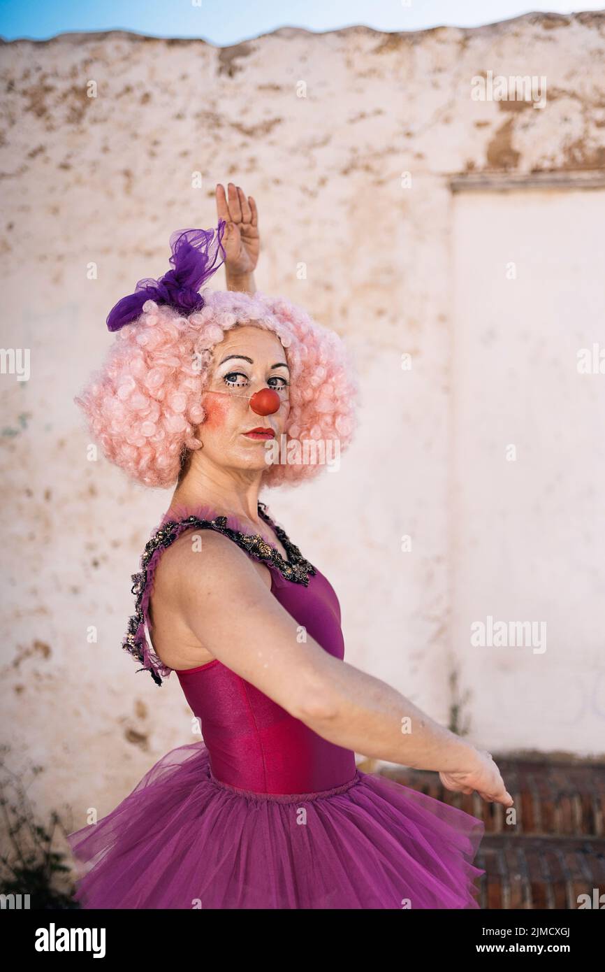Female clown tutu hi-res stock photography and images - Alamy