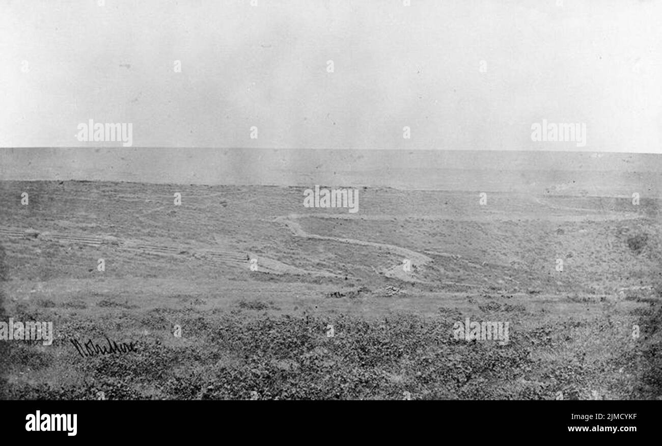 The Field of Inkermann, the site of the Battle of Inkermann which was a ...