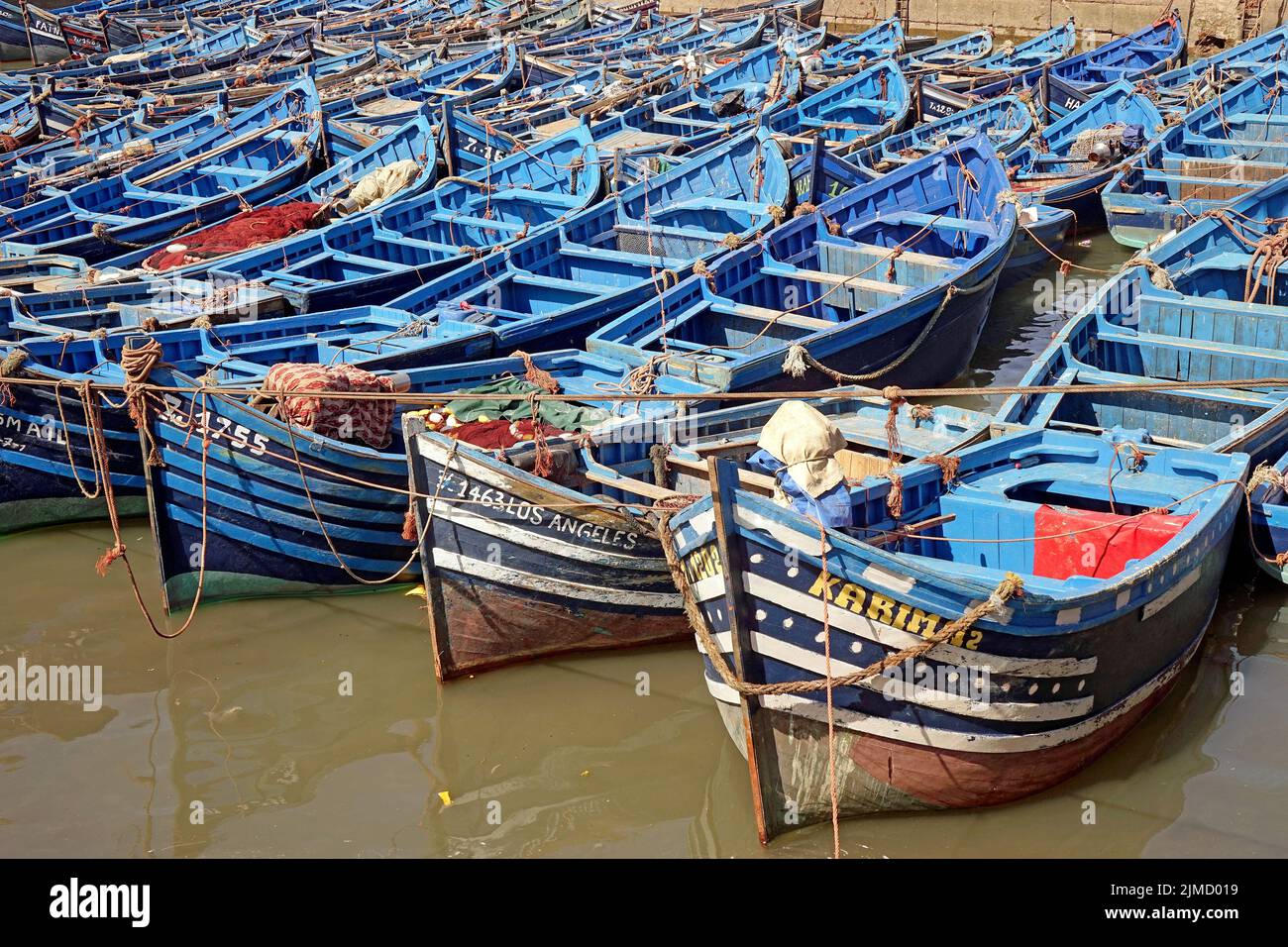 Essaouira, Fishing Port Stock Photo - Alamy