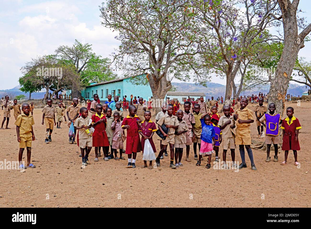 School class in Birchenough Bridge, Zimbabwe Stock Photo - Alamy