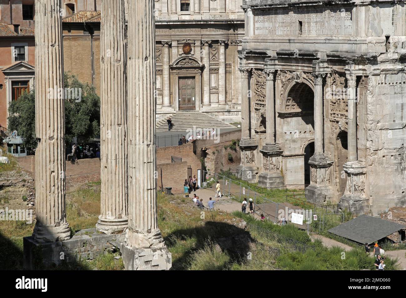 Rom, Forum Romanum Stock Photo - Alamy