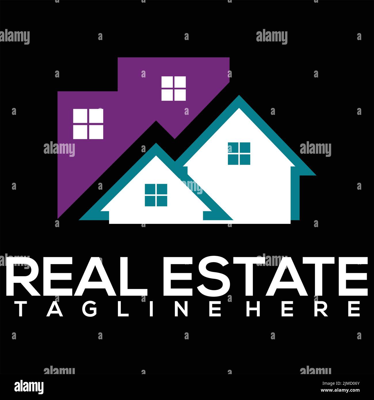 Real-state logo, Logo Design, State logo, Vector Logo, House Logo, Logo ...