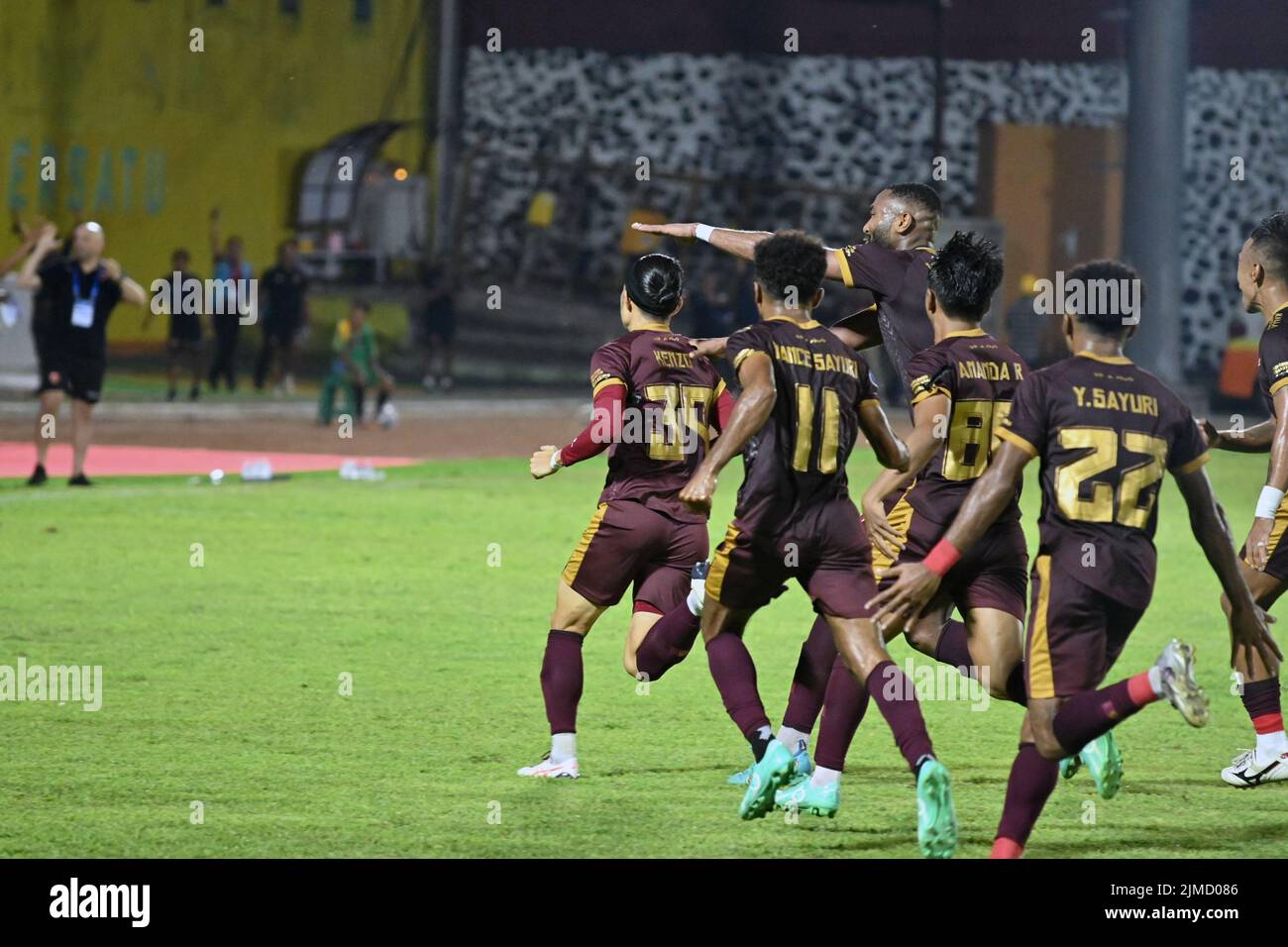 Pare-Pare, South Sulawesi, Indonesia. 5th Aug, 2022. The PSM Makassar ...