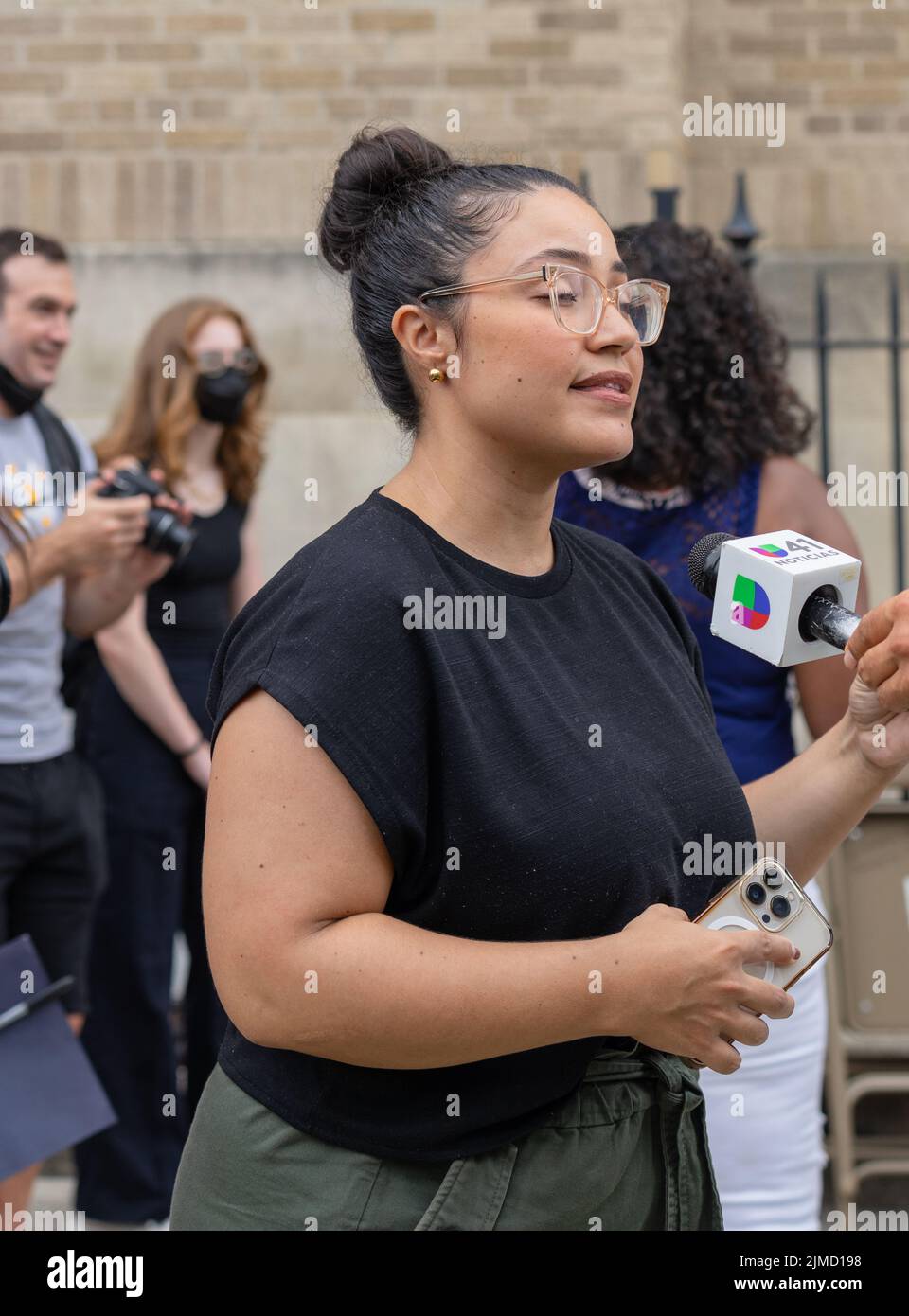 Nyc council member jennifer gutierrez hi-res stock photography and ...