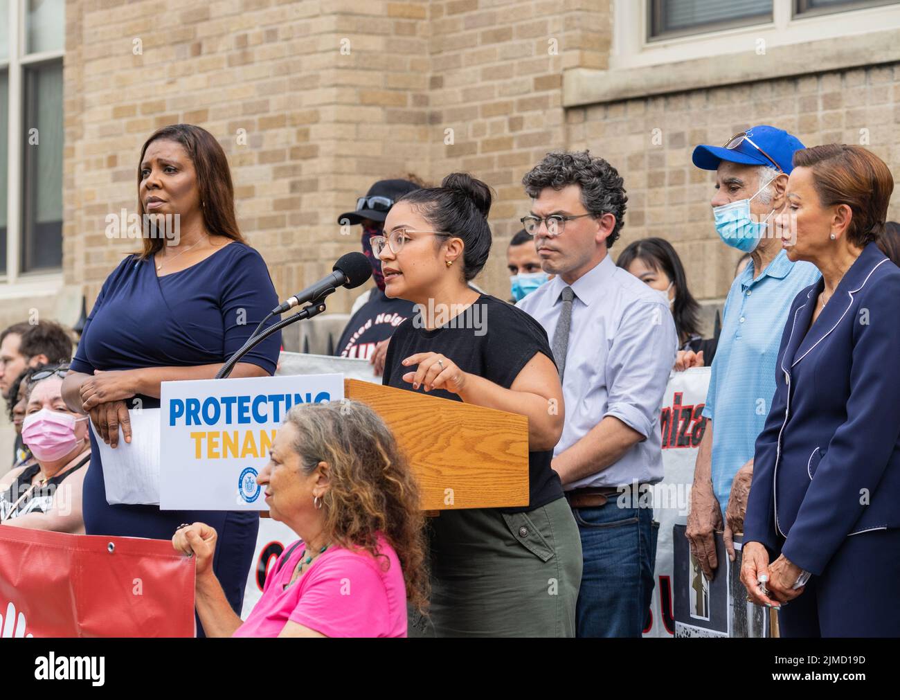 Nyc council member jennifer gutierrez hi-res stock photography and ...