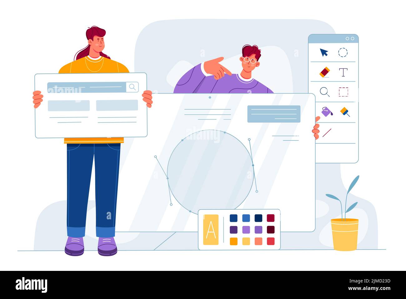 Artists new Stock Vector Images - Alamy