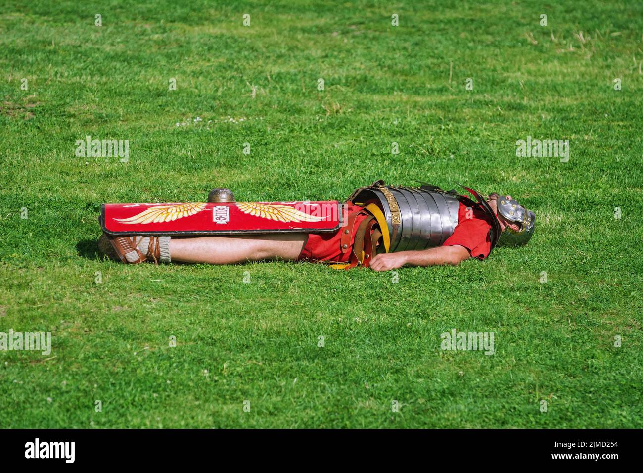 Defeated Roman Legionary Stock Photo - Alamy