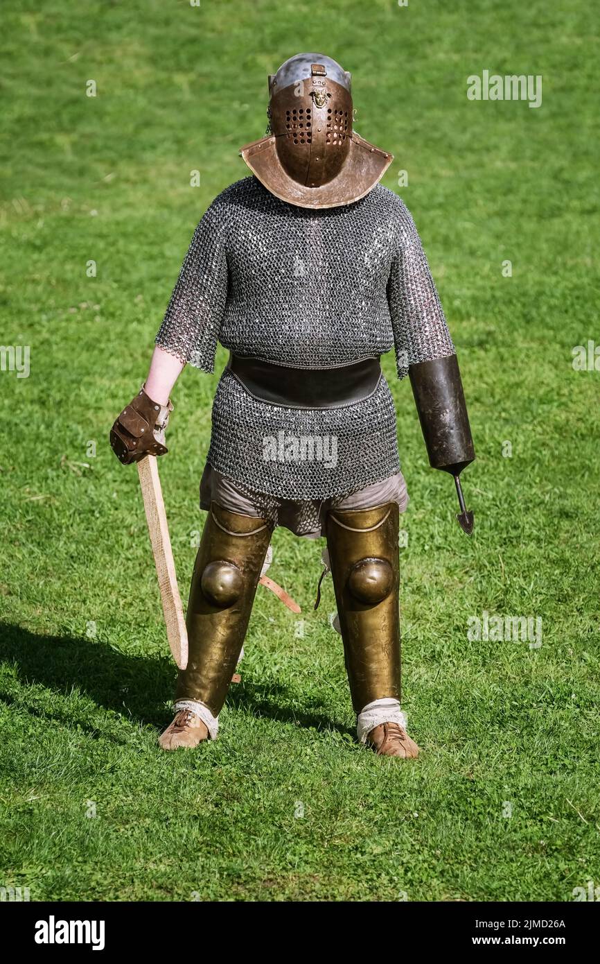 Gladiator of the Roman Empire Stock Photo - Alamy