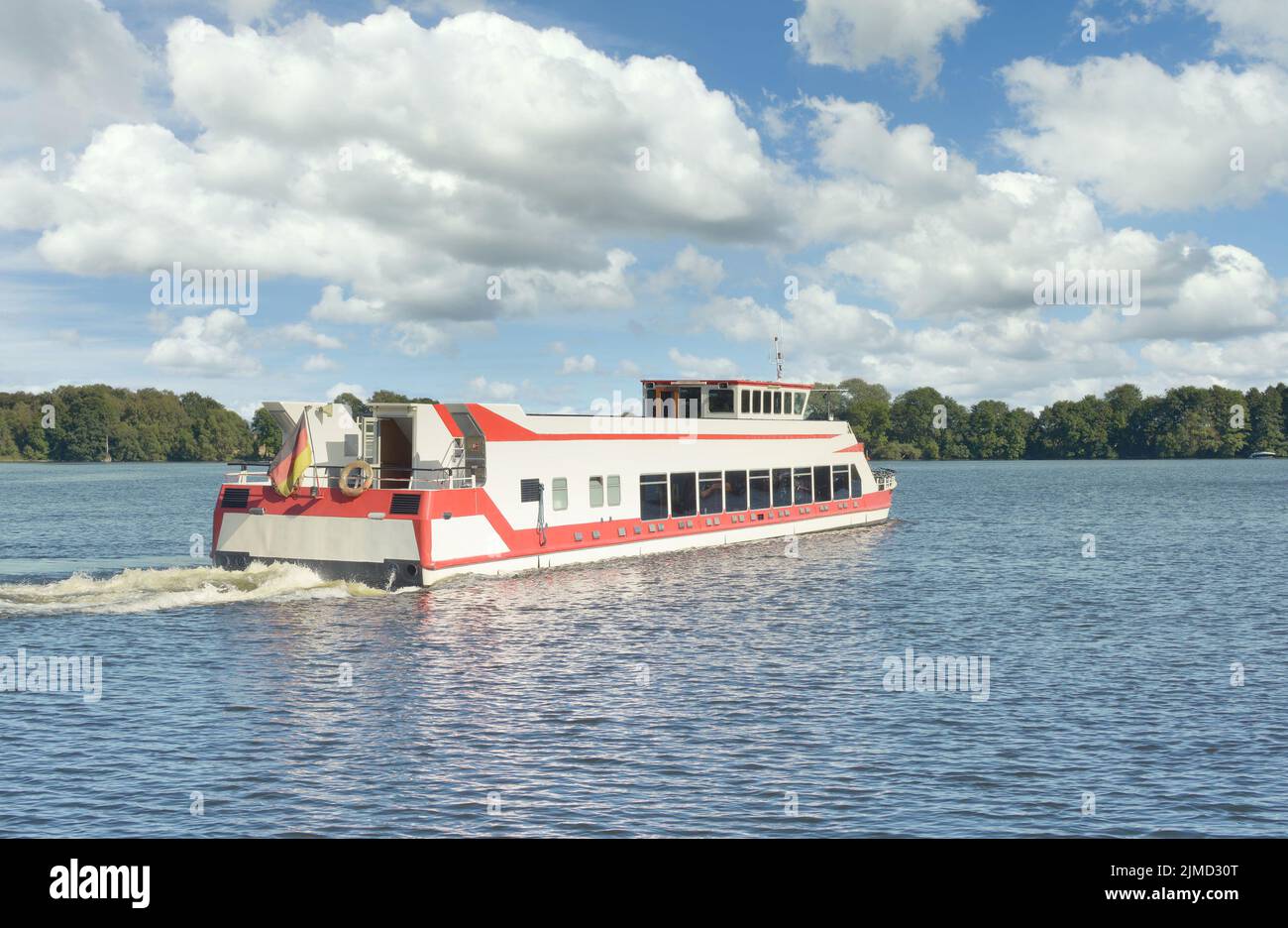 Mecklenburg lake district boat hi-res stock photography and images - Alamy