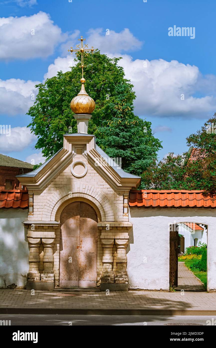 Entrance to The Holy Spirit Mens Monastery Stock Photo - Alamy