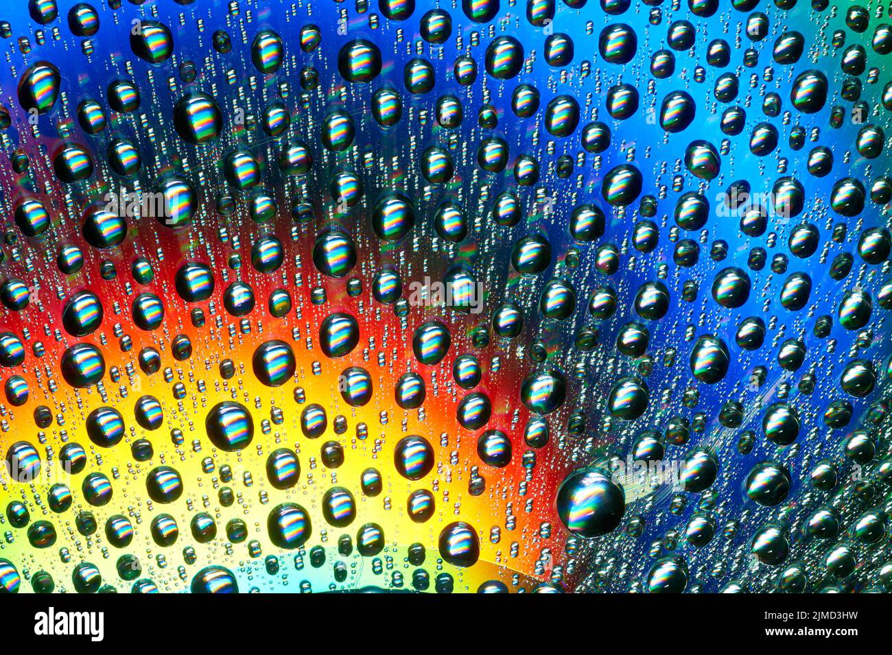 Cd dvd water drops hi-res stock photography and images - Alamy