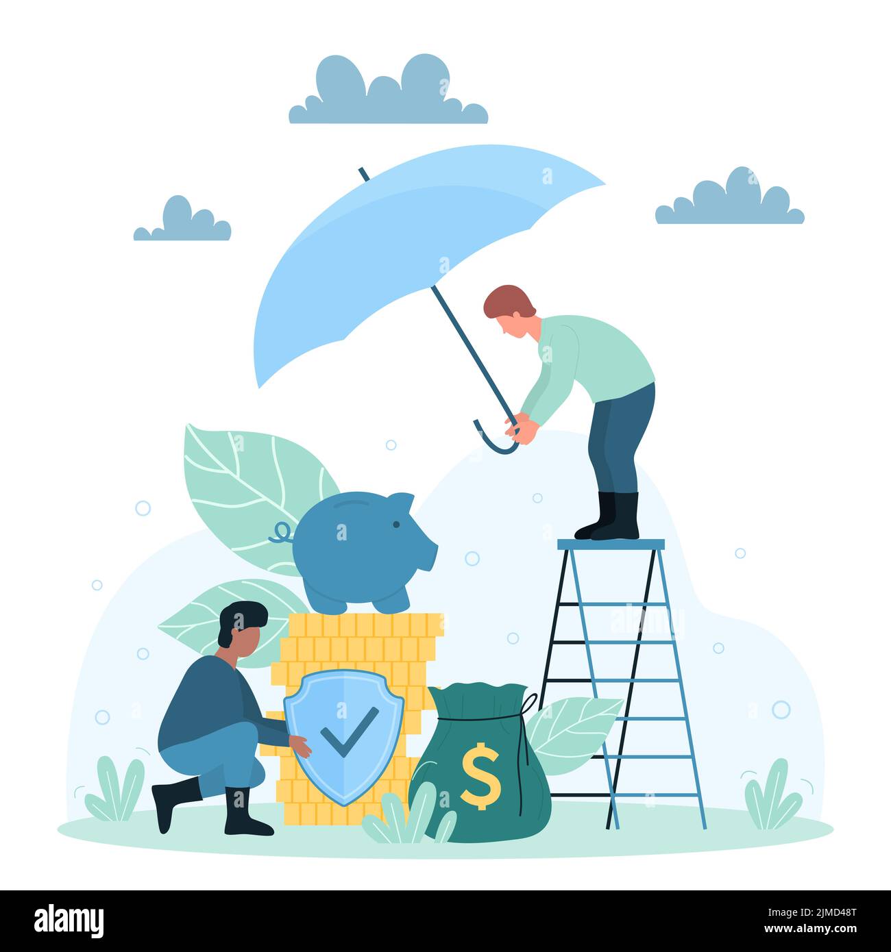 Income protection policy Stock Vector Images - Alamy