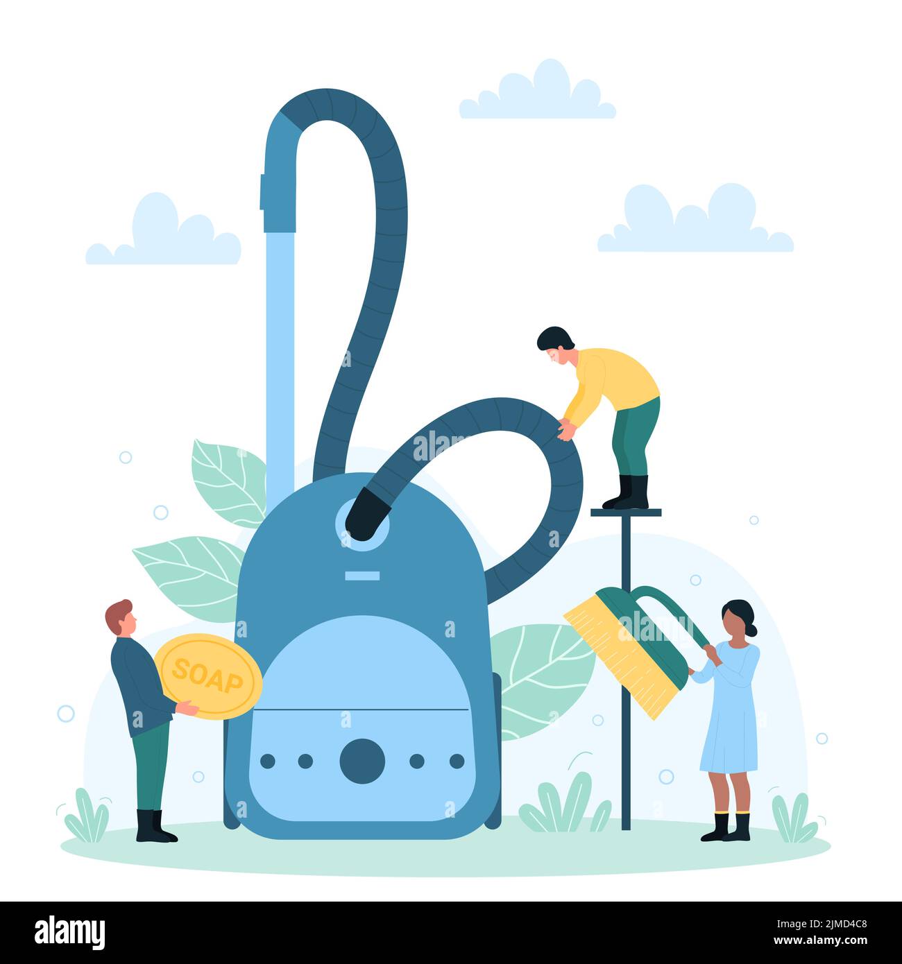 Office Clean Up Cartoon