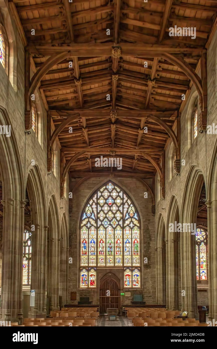 Stained glass st laurences ludlow hi-res stock photography and images ...