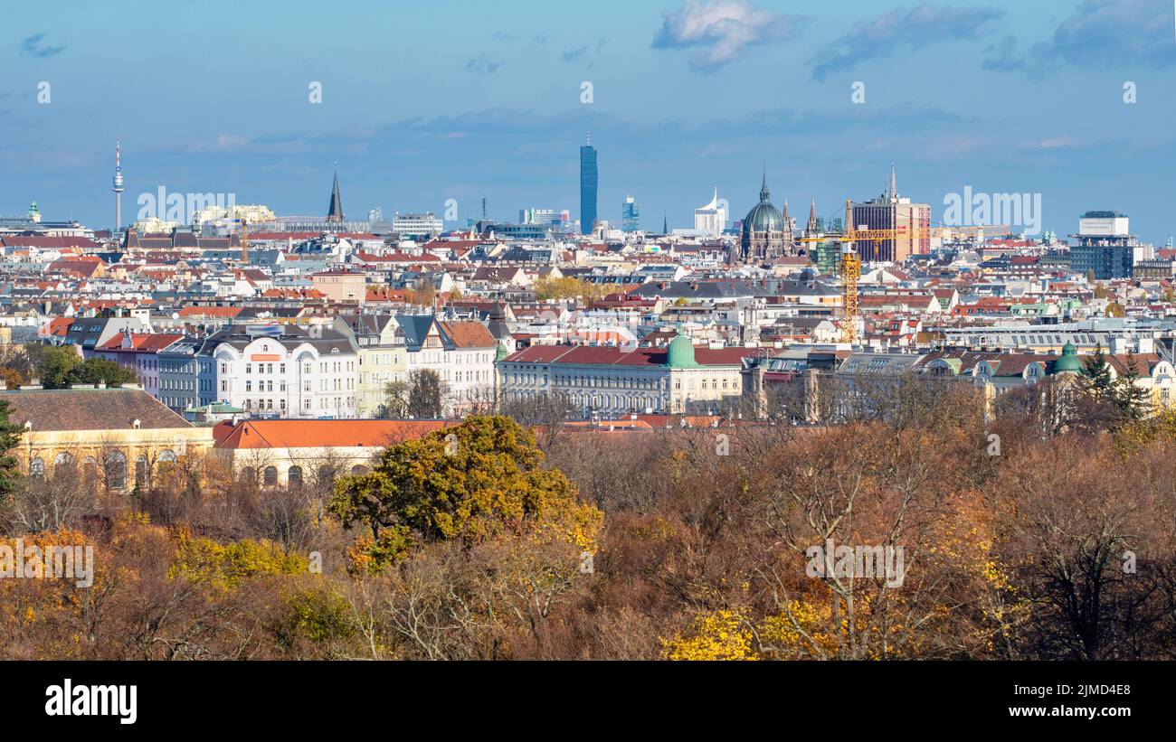 Vienna distant view hi-res stock photography and images - Alamy