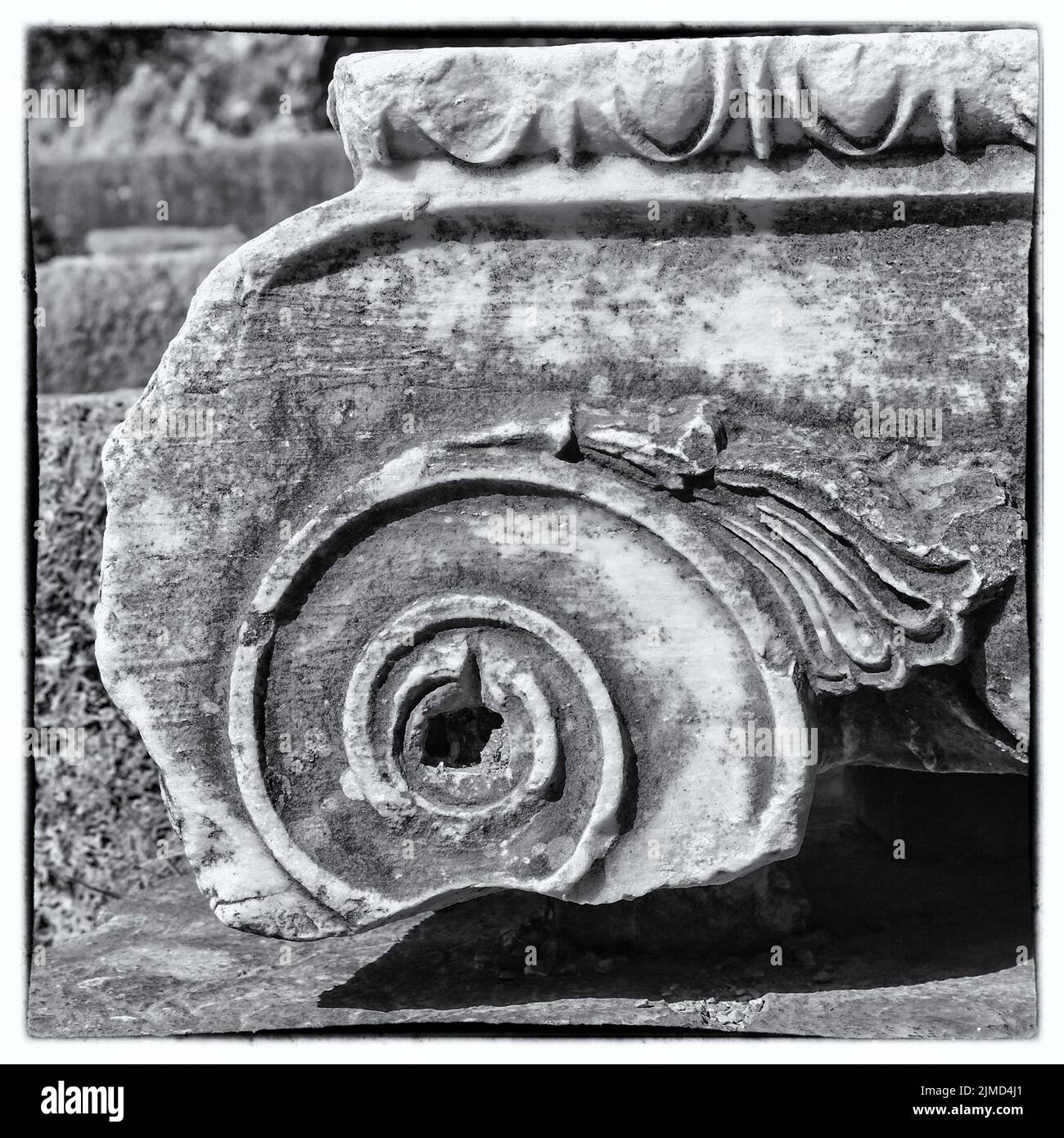 Ruins of Delphi Stock Photo - Alamy