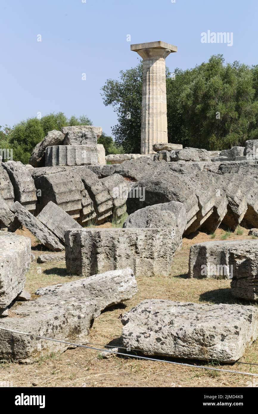 The Ancient Olympia Stock Photo - Alamy