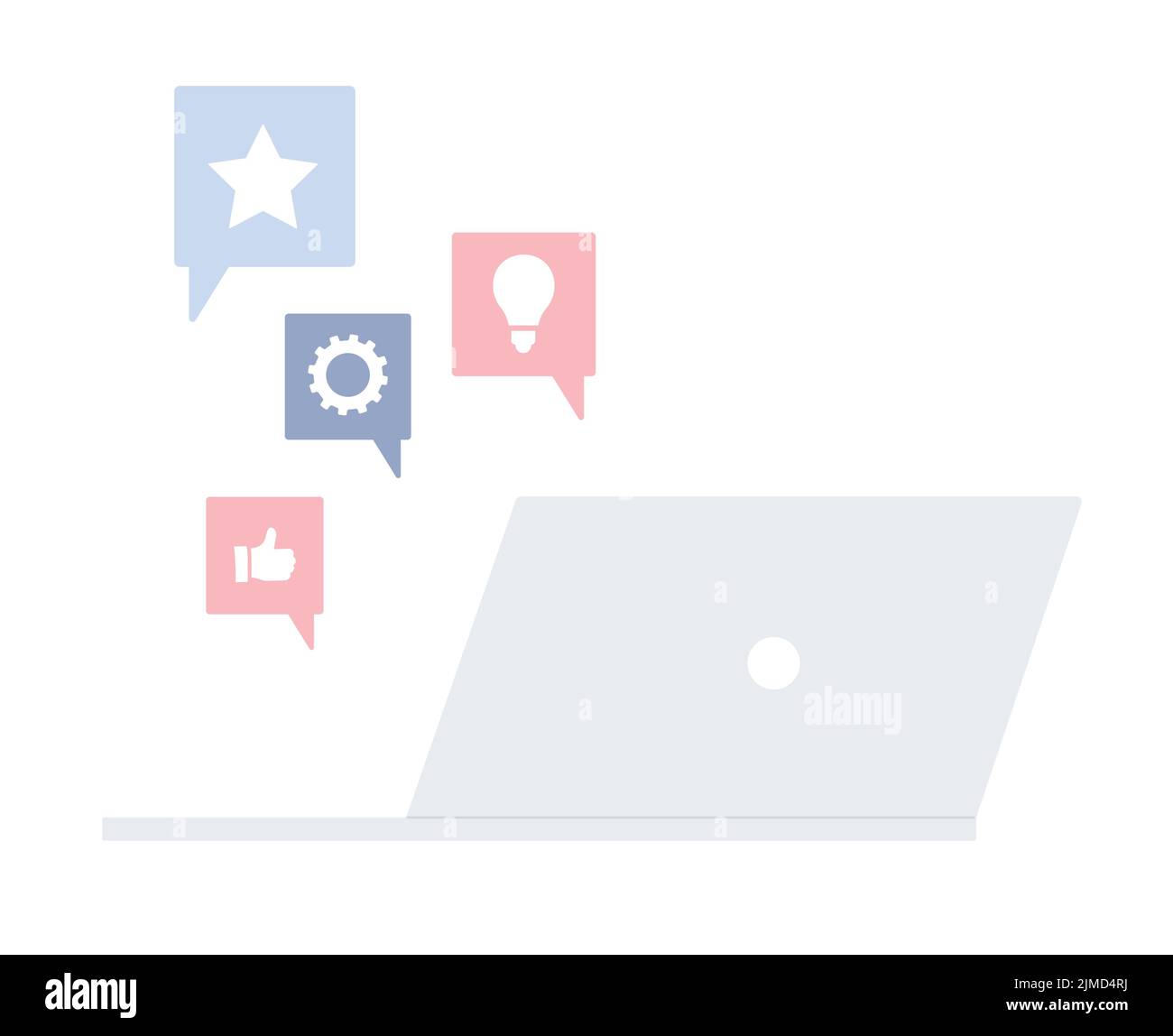 Internet life addiction. Social media activity, posting private content ...