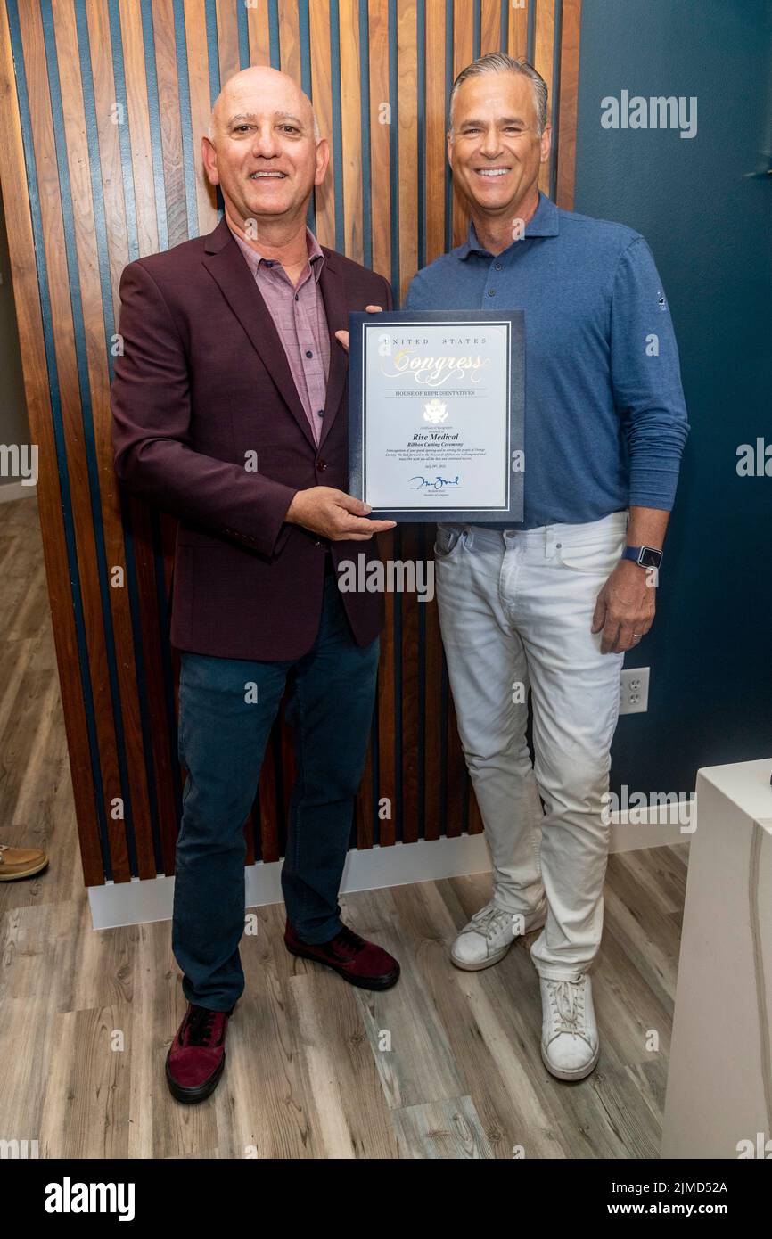 Former mayor of Newport Beach Steven Rosansky, Dan Markel attend VIP ...