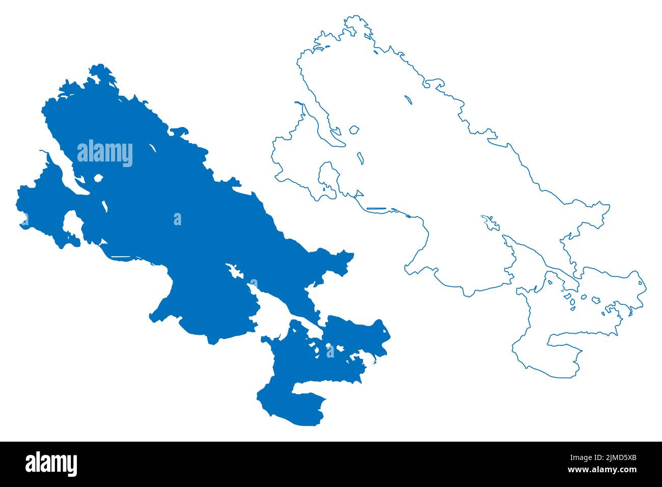 Lake Titicaca (South America, Peru, Plurinational State of Bolivia) map ...