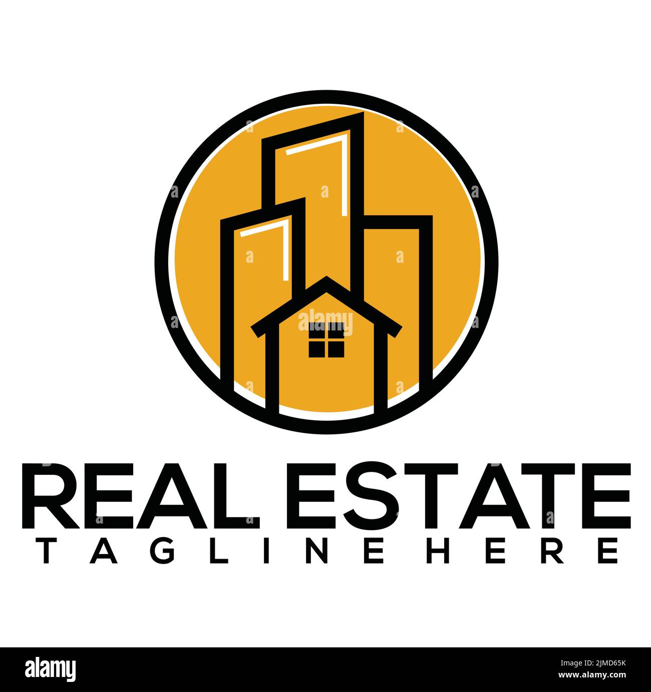 Real-state logo, Logo Design, State logo, Vector Logo, House Logo, Logo ...