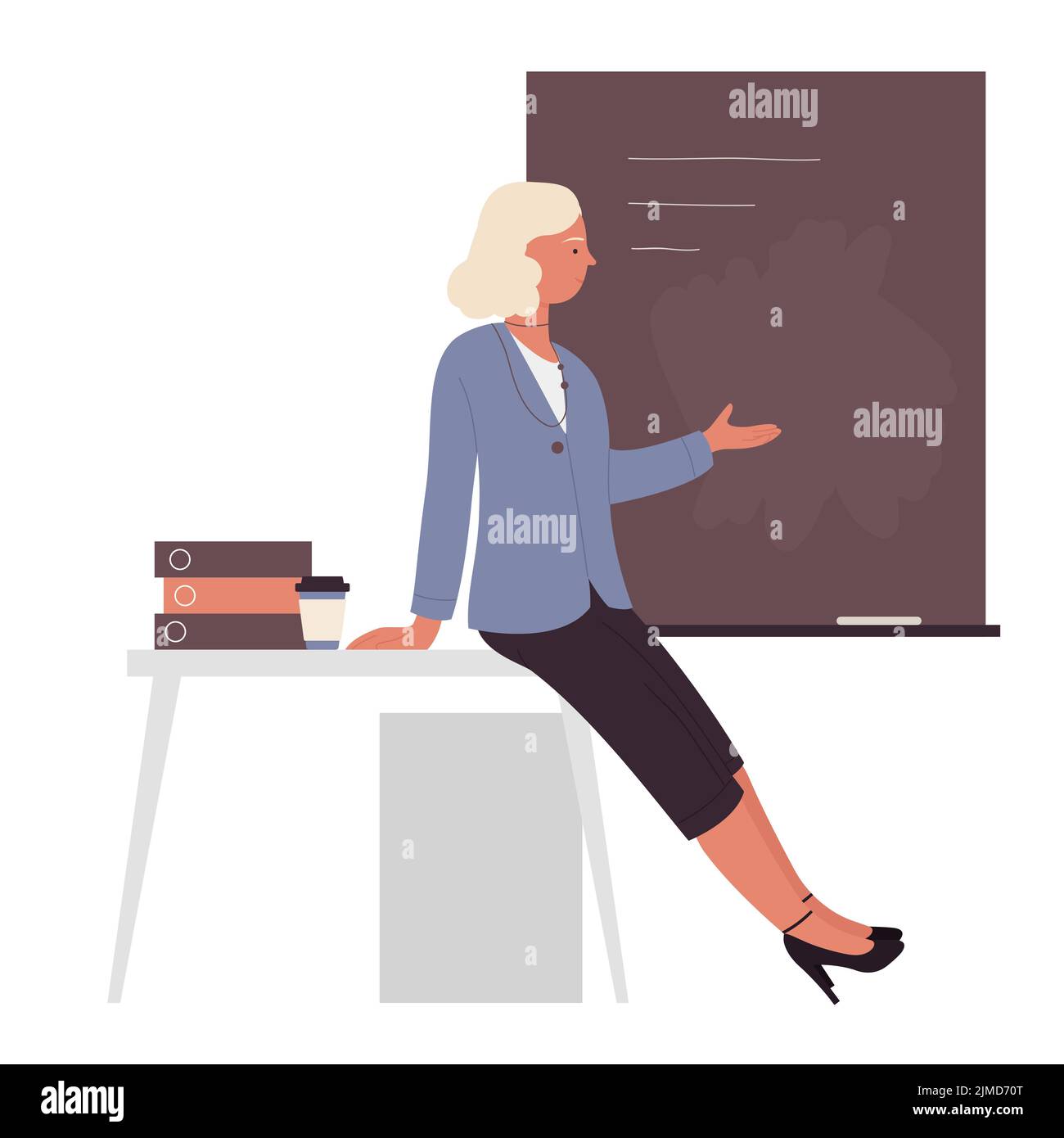 Leaning vase Stock Vector Images - Alamy