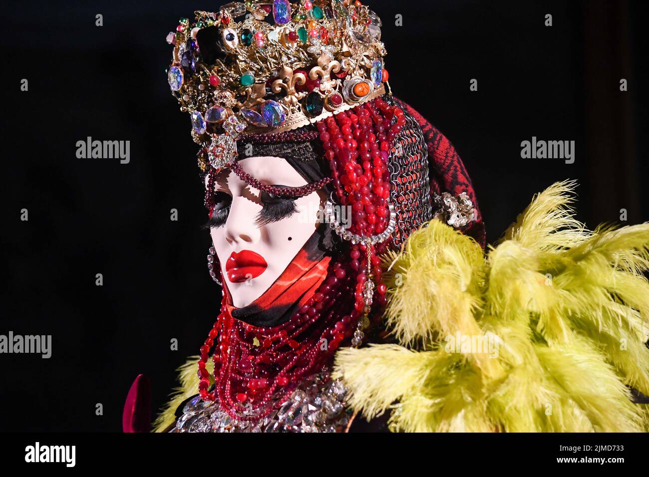 London, UK, 5th August 2022, Fashion In Motion designer this year is ...