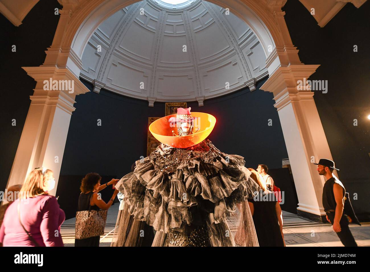 London, UK, 5th August 2022, Fashion In Motion designer this year is ...