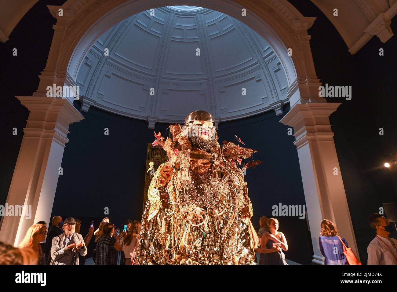 London, UK, 5th August 2022, Fashion In Motion designer this year is ...