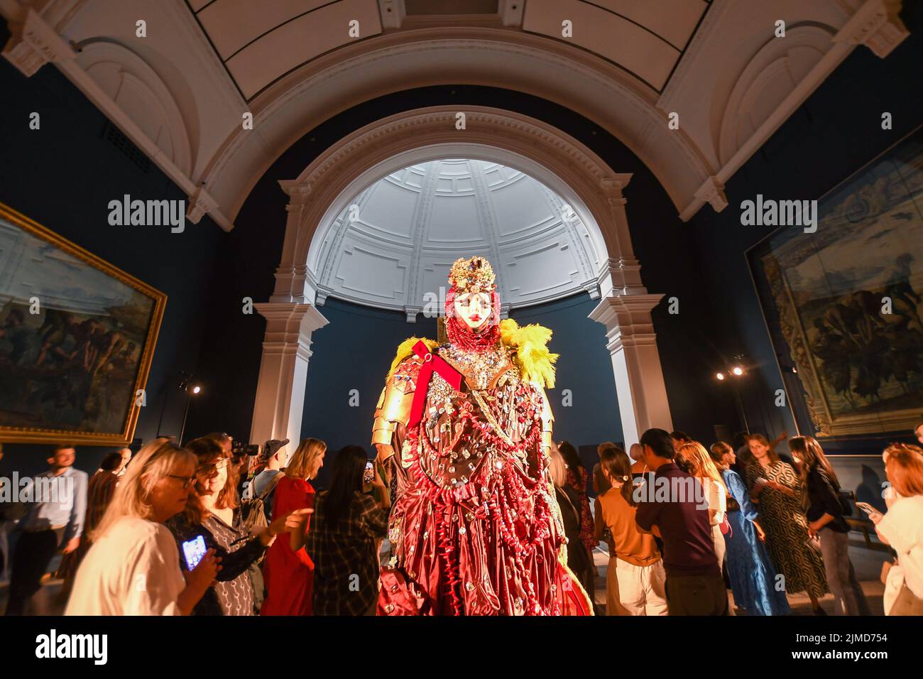 London, UK, 5th August 2022, Fashion In Motion designer this year is ...