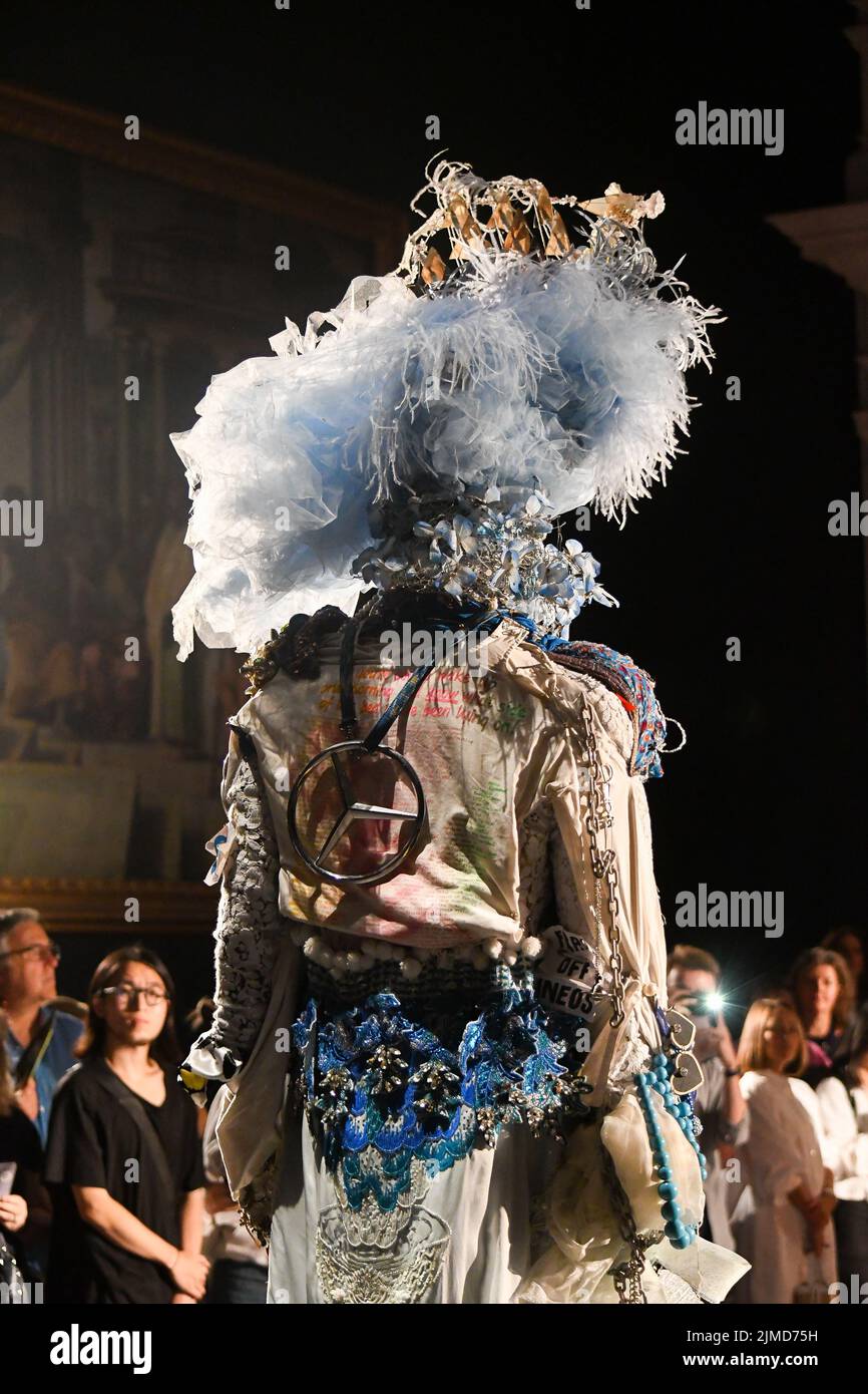 London, UK, 5th August 2022, Fashion In Motion designer this year is ...