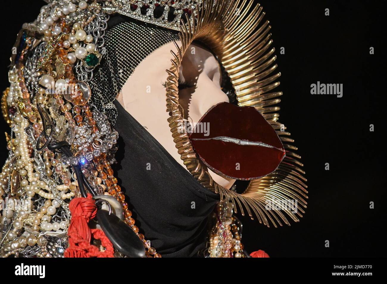 London, UK, 5th August 2022, Fashion In Motion designer this year is ...