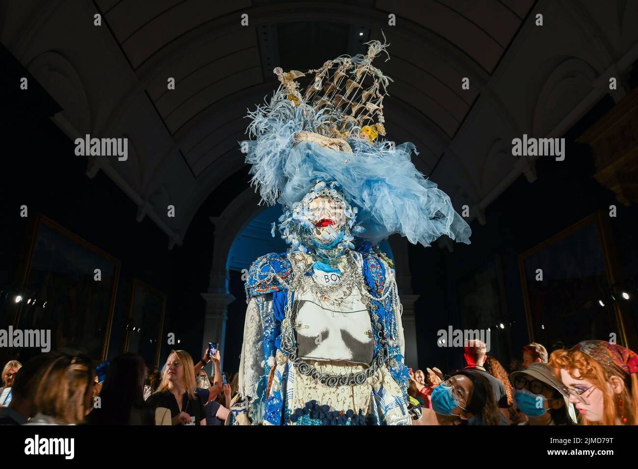 London, UK, 5th August 2022, Fashion In Motion designer this year is ...