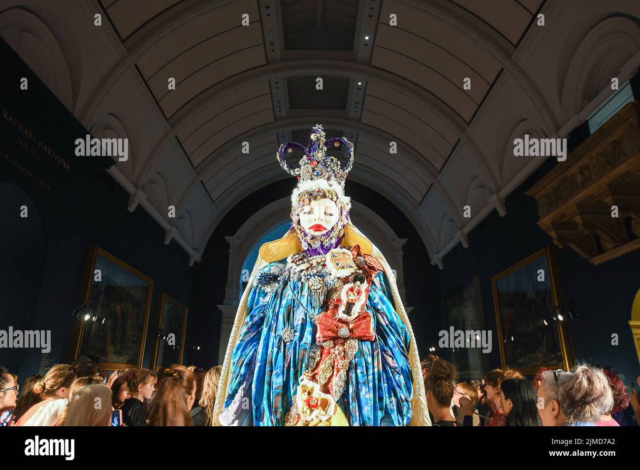 London, UK, 5th August 2022, Fashion In Motion designer this year is ...