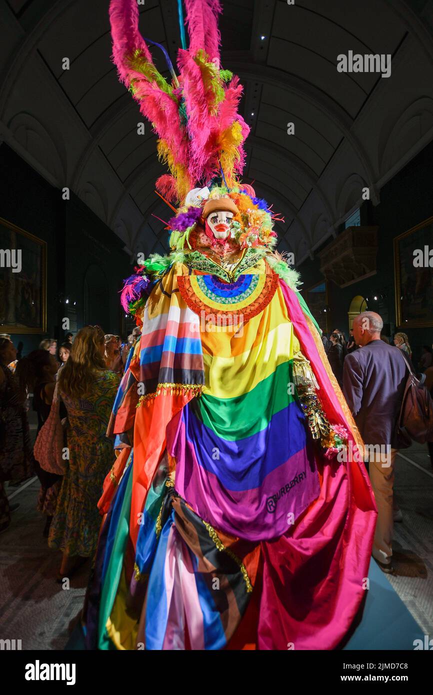 London, UK, 5th August 2022, Fashion In Motion designer this year is ...