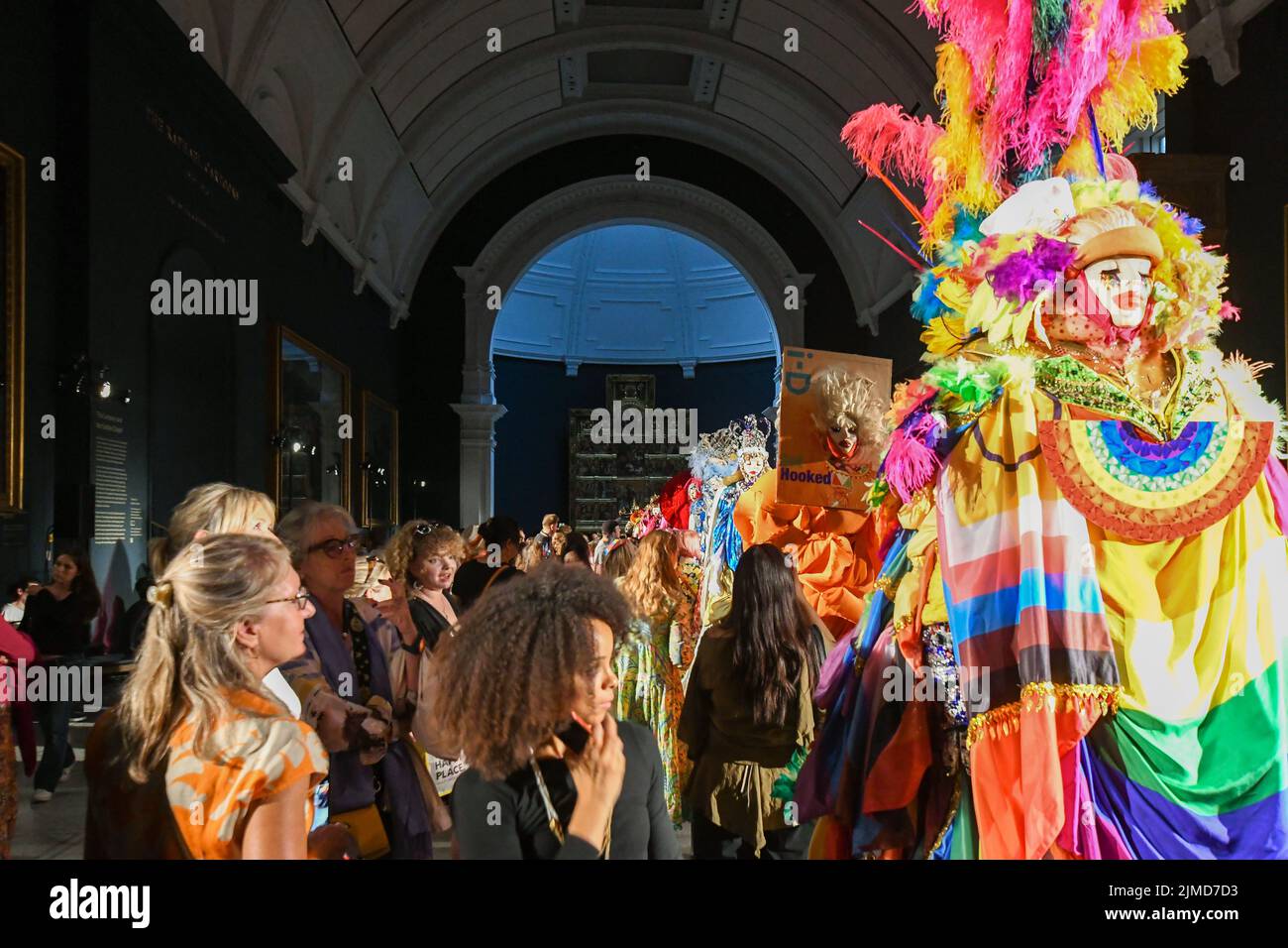 London, UK, 5th August 2022, Fashion In Motion designer this year is ...