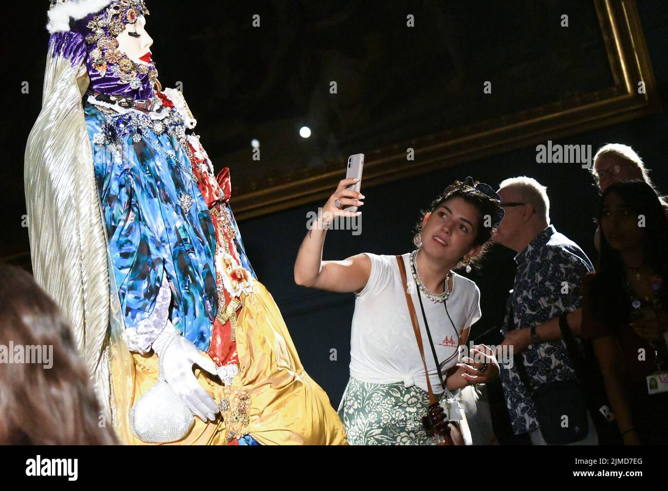 London, UK, 5th August 2022, Fashion In Motion designer this year is ...