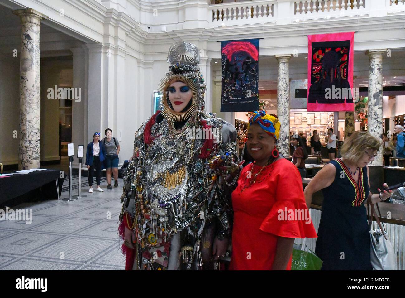 London, UK, 5th August 2022, Fashion In Motion designer this year is ...