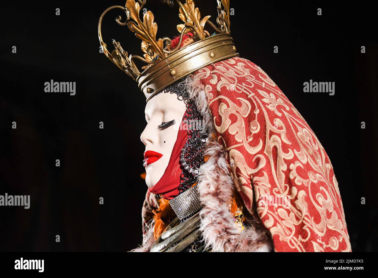 London, UK, 5th August 2022, Fashion In Motion designer this year is ...