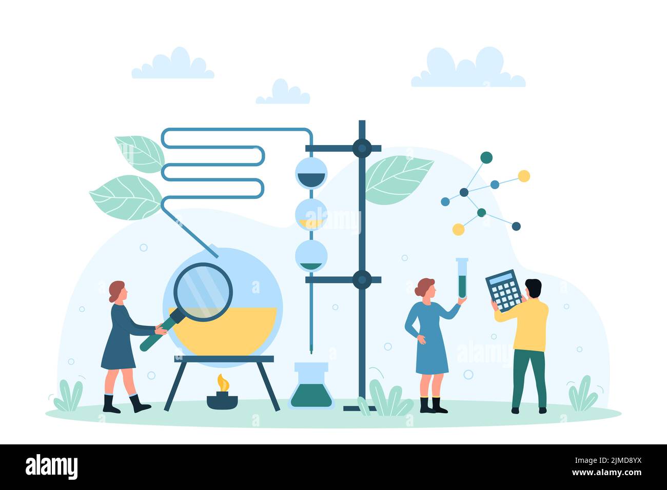 Scientist to watch Stock Vector Images - Alamy