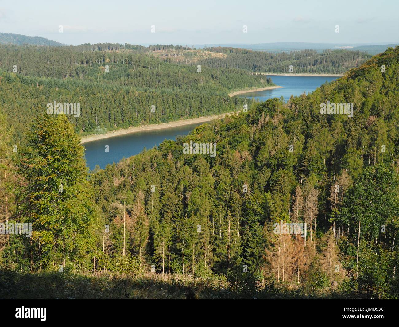 Grane Dam (German: Granetalsperre Stock Photo - Alamy
