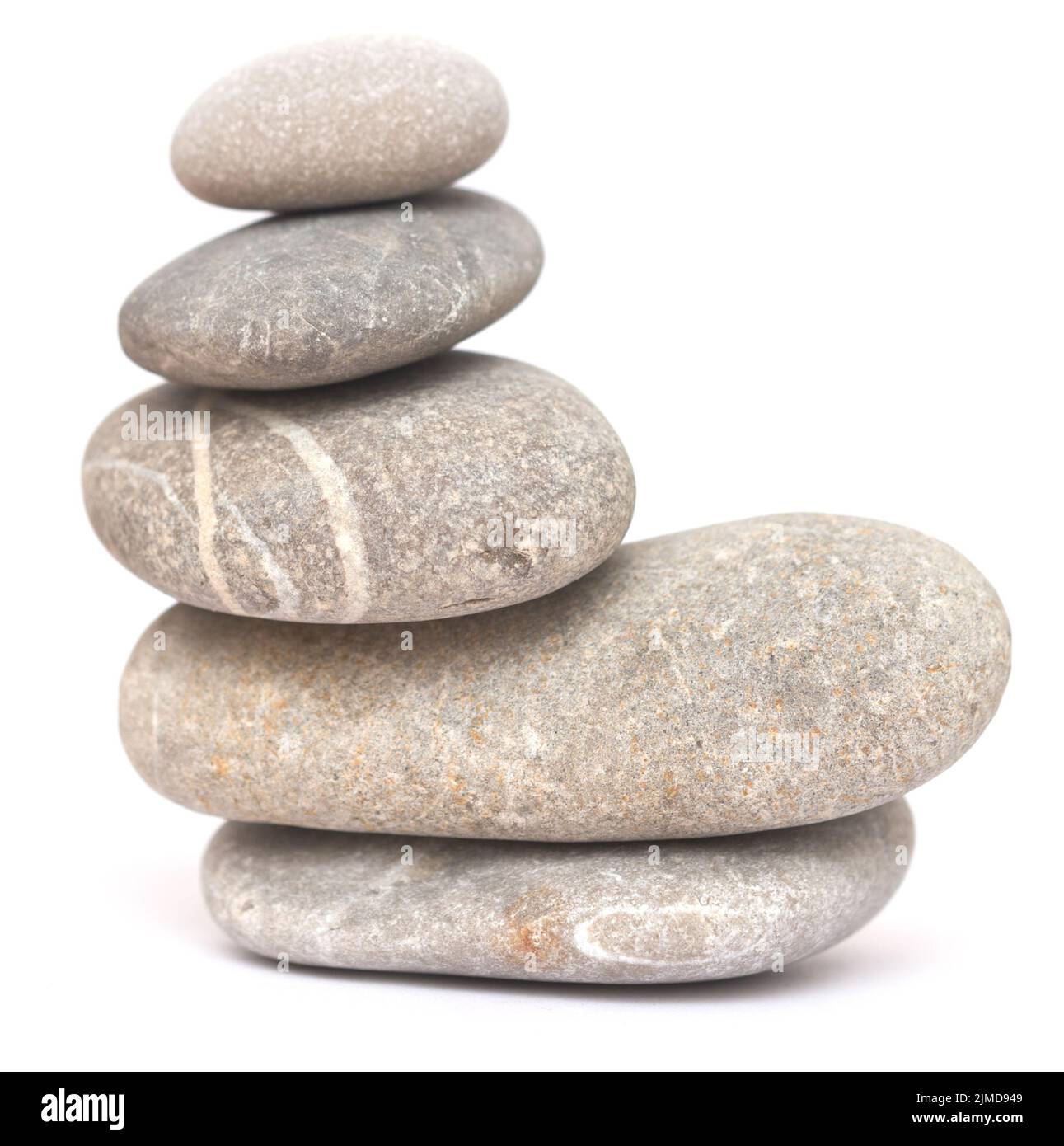 Balance stones stacked pyramid Cut Out Stock Images & Pictures - Alamy