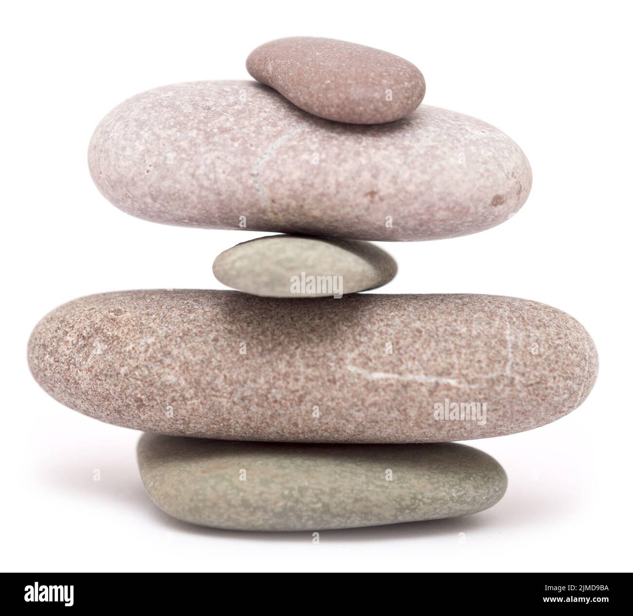 Balance stones stacked pyramid Cut Out Stock Images & Pictures - Alamy