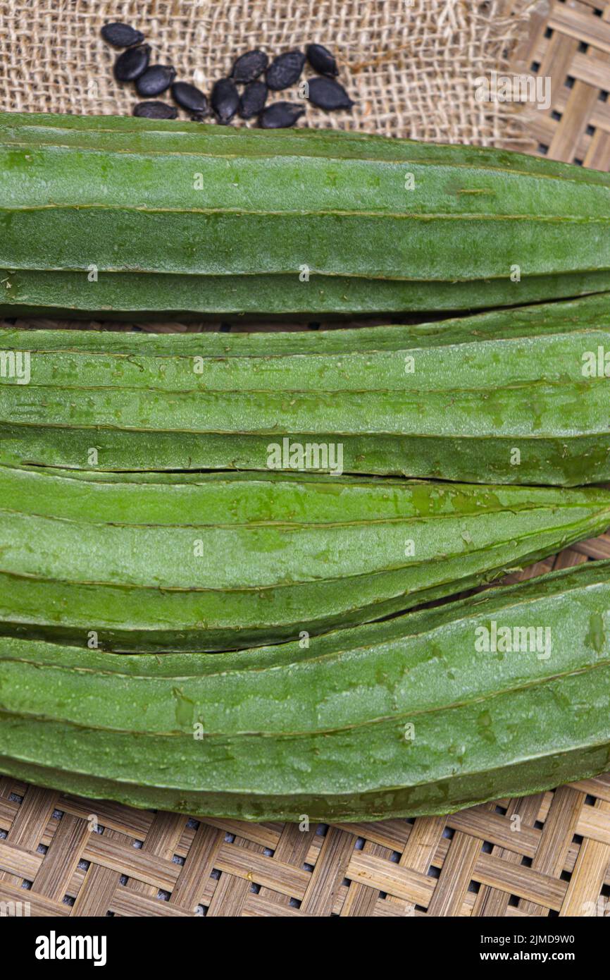 Ridges gourd seed hi-res stock photography and images - Alamy