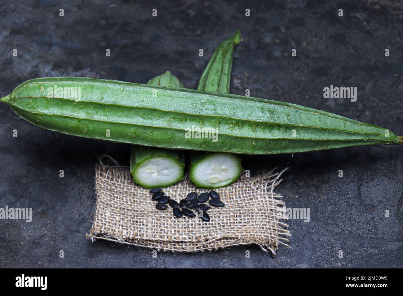 Ridges gourd seed hi-res stock photography and images - Alamy