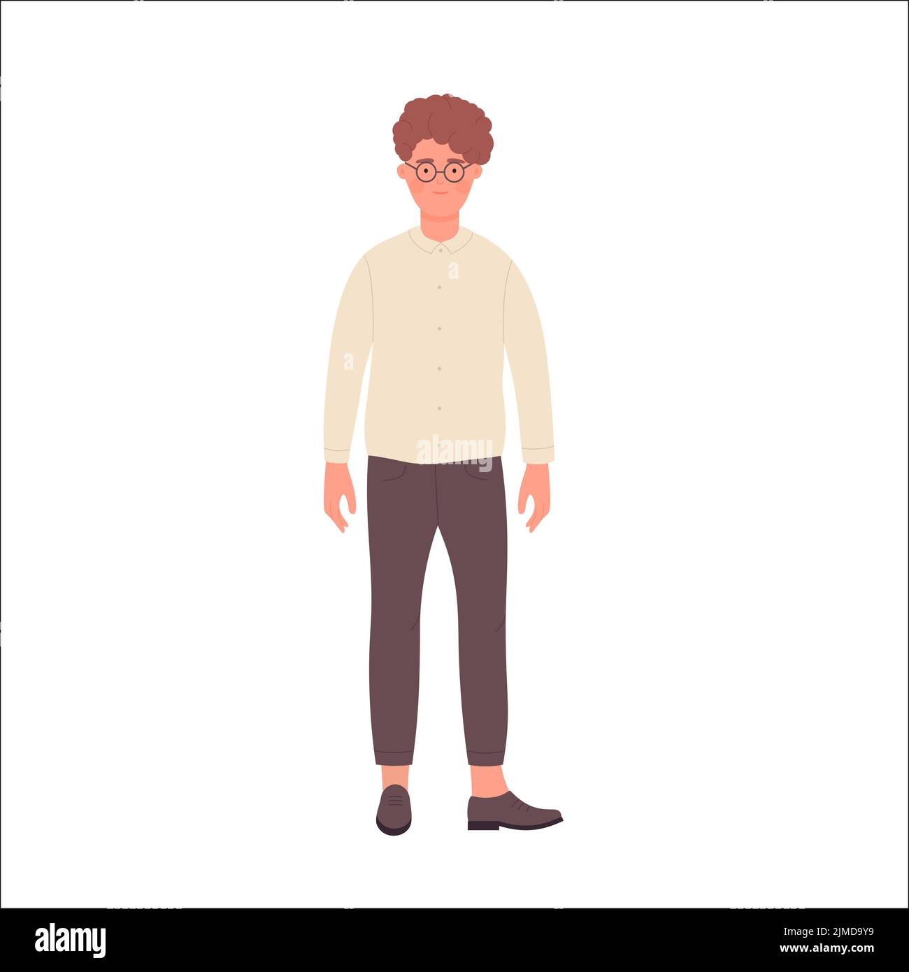 Eyesight pose Stock Vector Images - Alamy